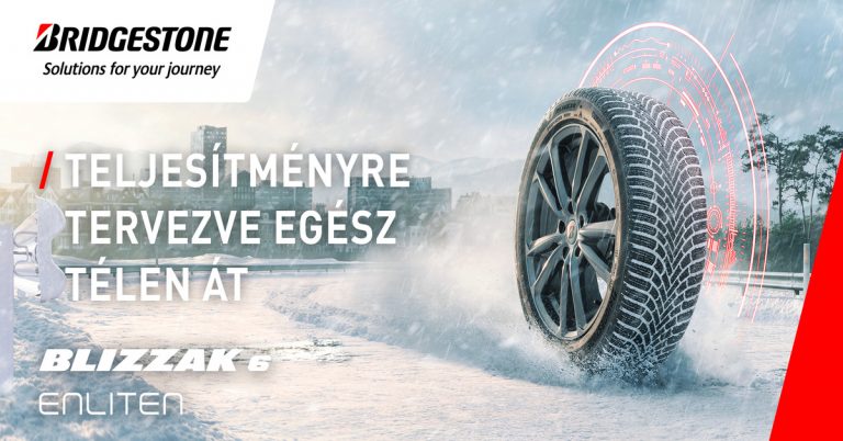 Bridgestone Blizzak 6 ENLITEN: Prémium Téli Gumiabroncs, Kimagasló ...